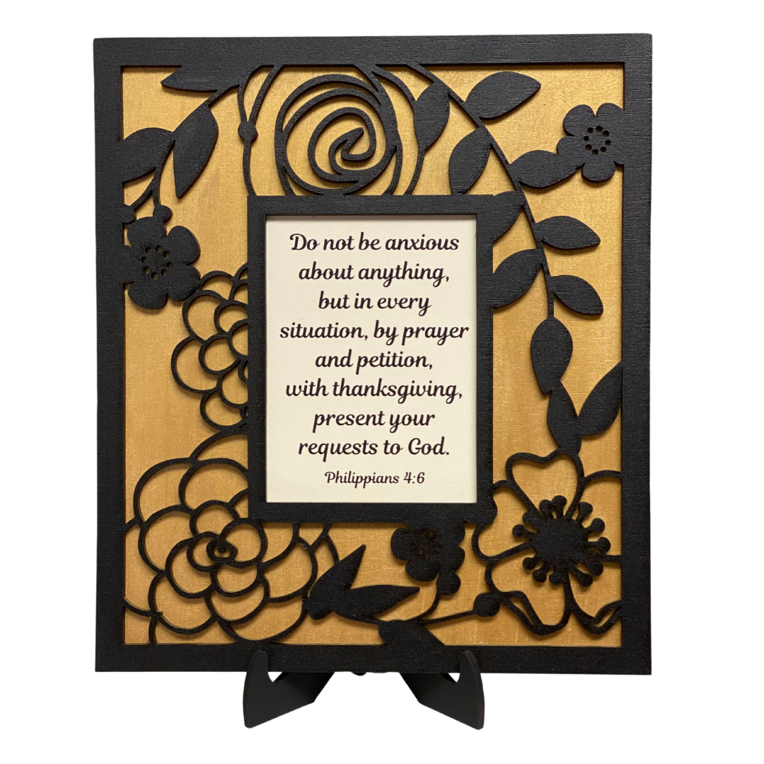 Custom Scripture Sign - Philippians 4:6 OR Pick Your Favorite Scripture ...